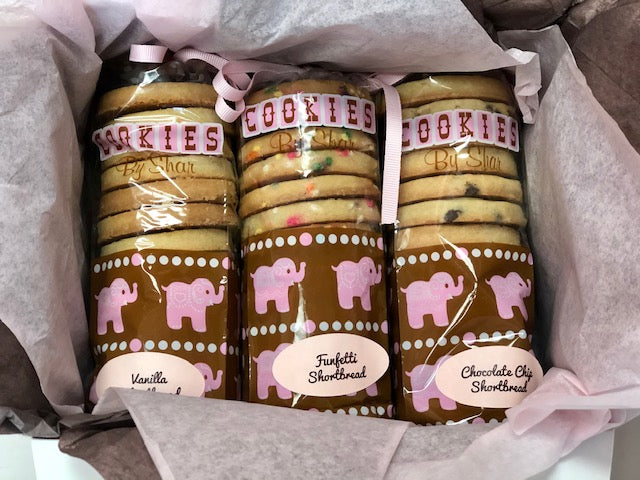 Pecan Shortbread Cookies - 30 Pack - Events, Holidays and Birthday ...